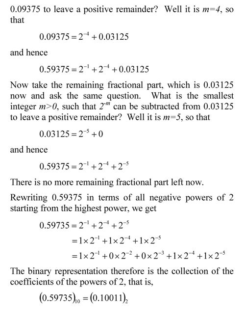 A Better Way To Show Conversion Of Decimal Fractional Number To Binary Numerical Methods Guy